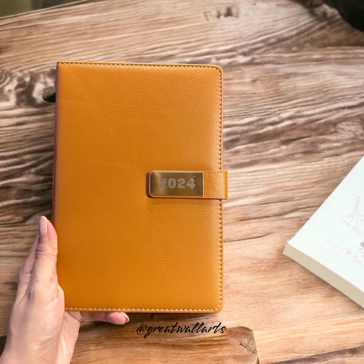 ABRAM 2024 PLANNER with magnetic lock – GREAT WALL ARTS PH