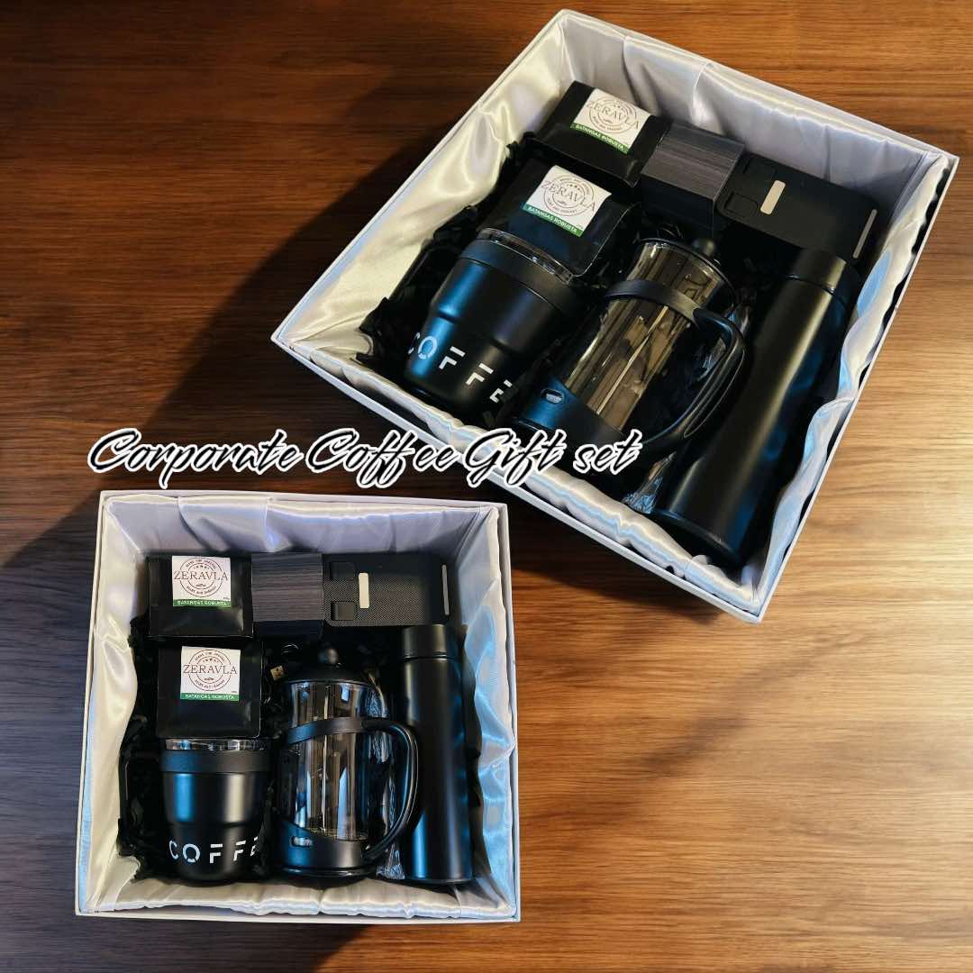 CORPORATE GIVEAWAYS COFFEE PRESS GIFT SET CAFE AU LAIT – GREAT WALL ARTS PH