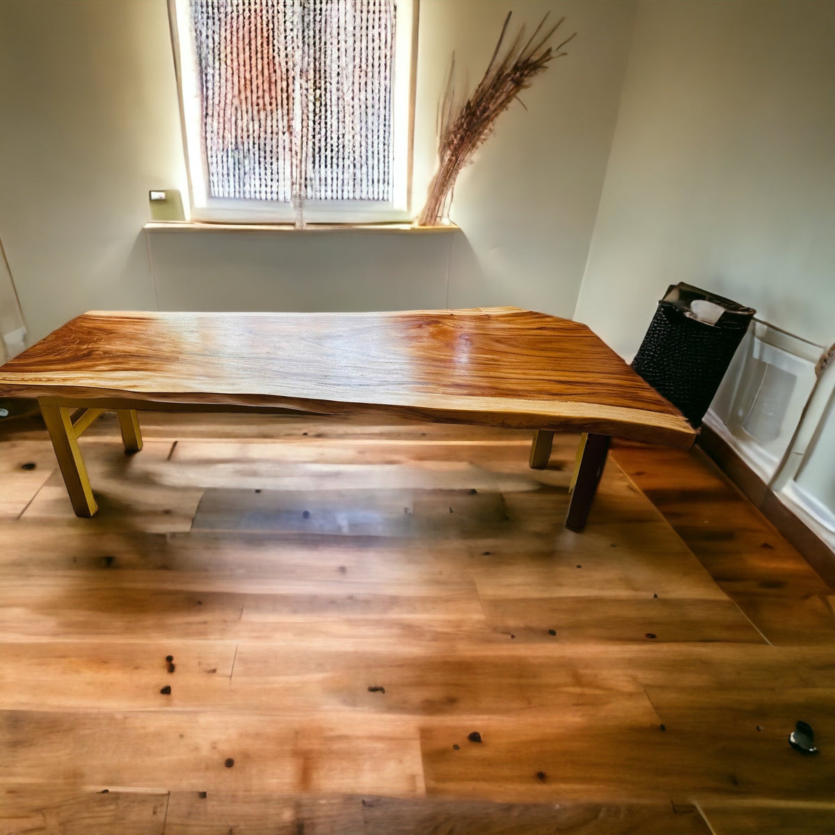 FURNITURE-ACACIA LONG DINING TABLE – GREAT WALL ARTS PH